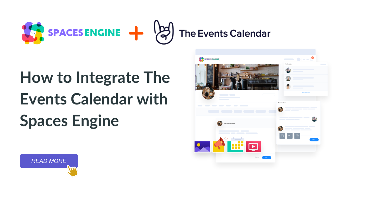 How To Integrate The Events Calendar With Spaces Engine Spaces Engine