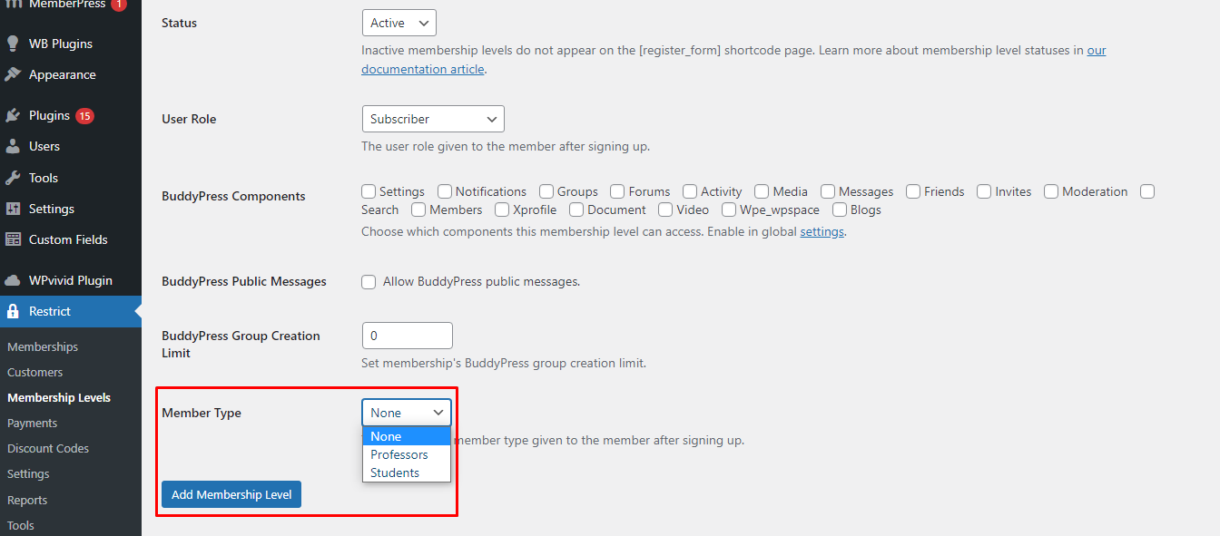 How to Integrate Restrict Content Pro with Spaces Engine - Spaces Engine